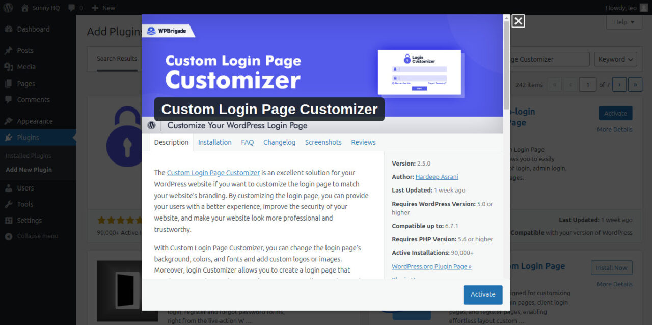 Mastering WordPress: How to Create a Custom Login Page - Sunny HQ